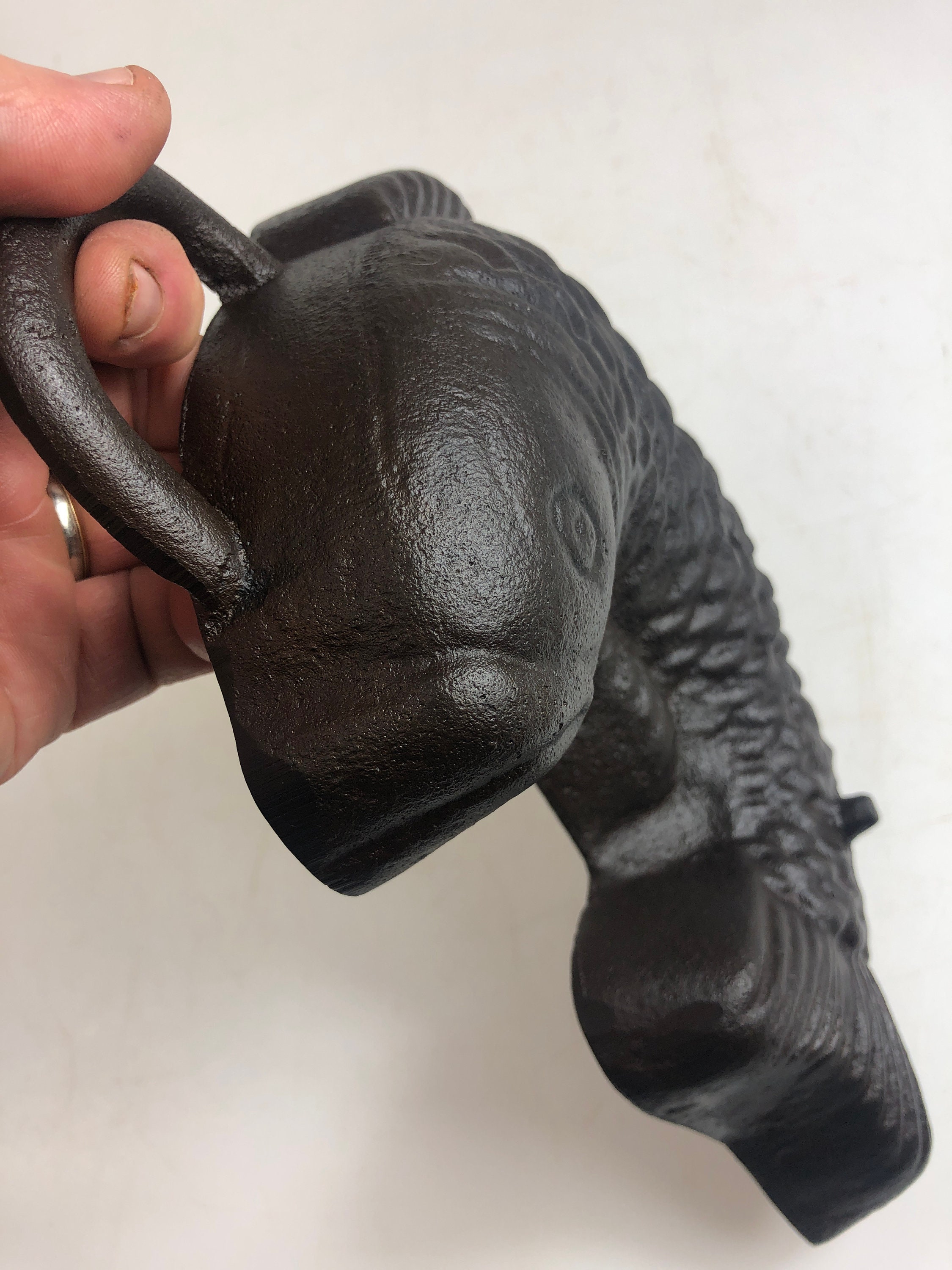 Nice Vintage Cast Iron Fish Mold | Etsy