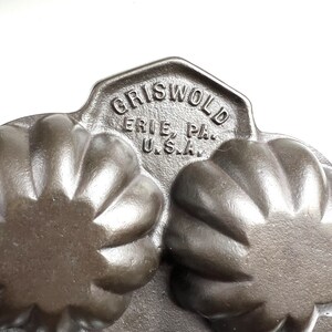 RARE! Beautiful!!griswold #130 634 Turk Head Pan - Circa 1930's to 1940 ...