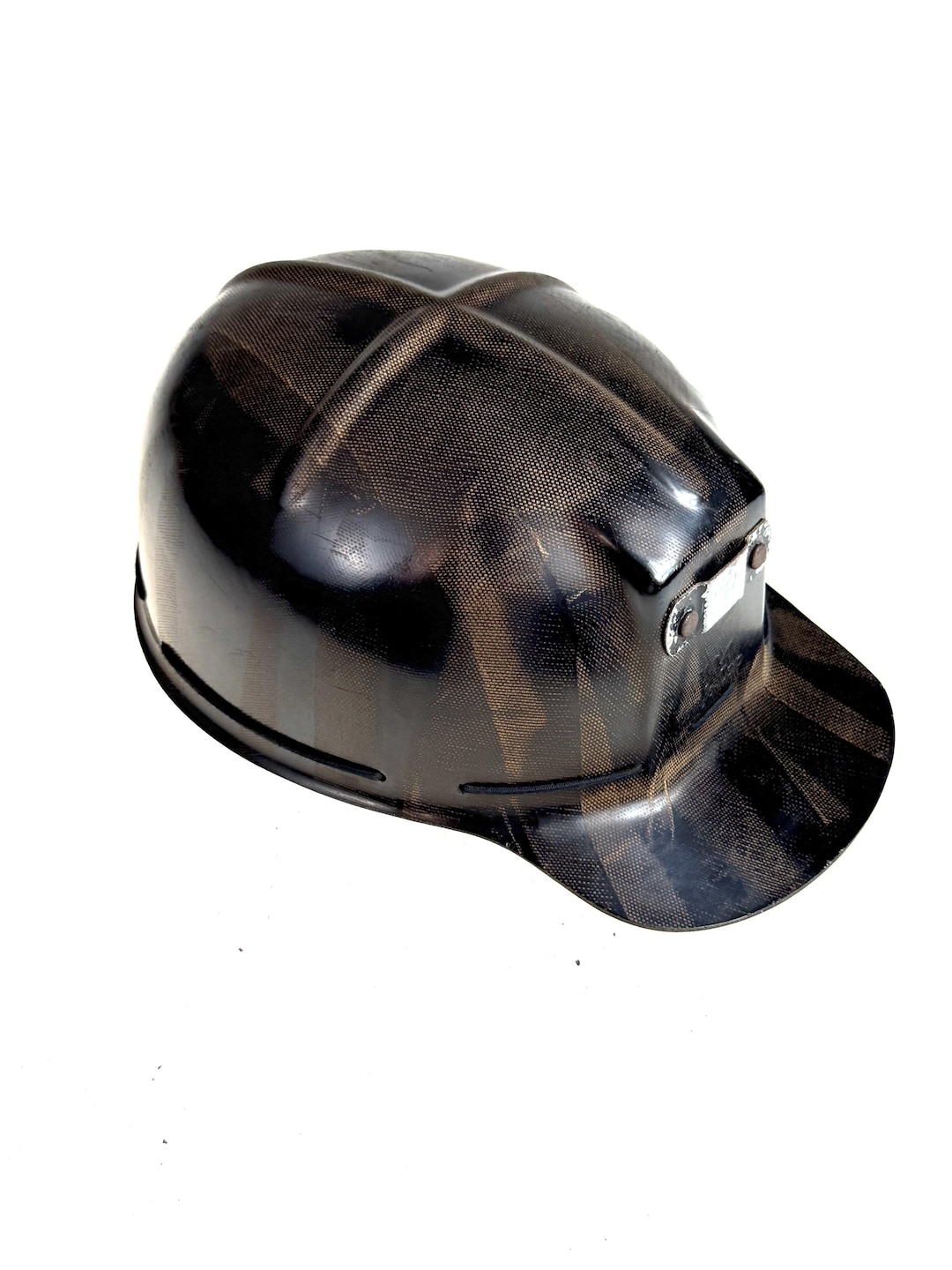 BEAUTIFUL!! Vintage MSA Comfo Cap Tiger Stripe Large L2 Low Vein Design ...