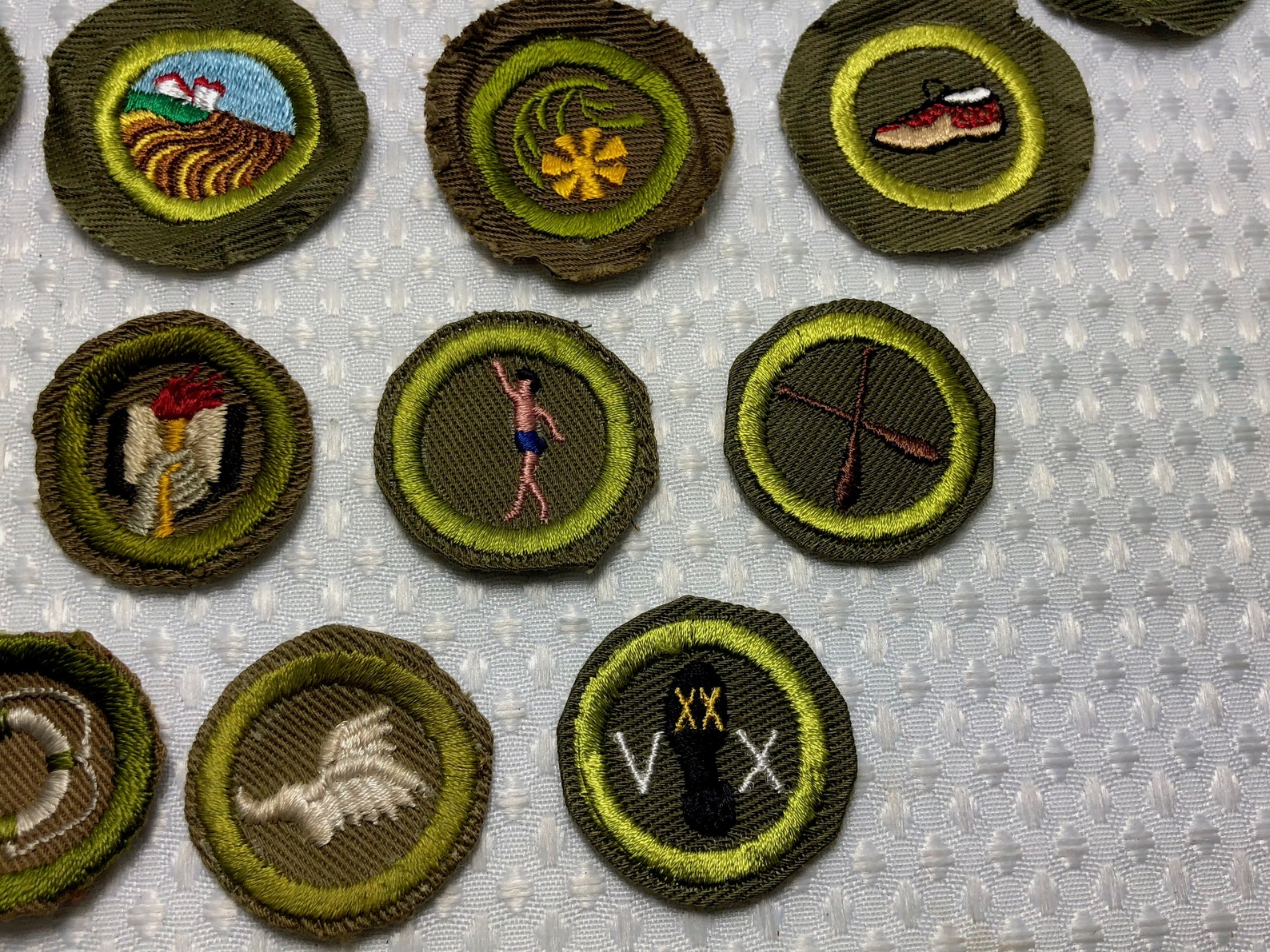 Vintage HTF 1942-1960 Boy Scout Merit Badges Patches | Etsy