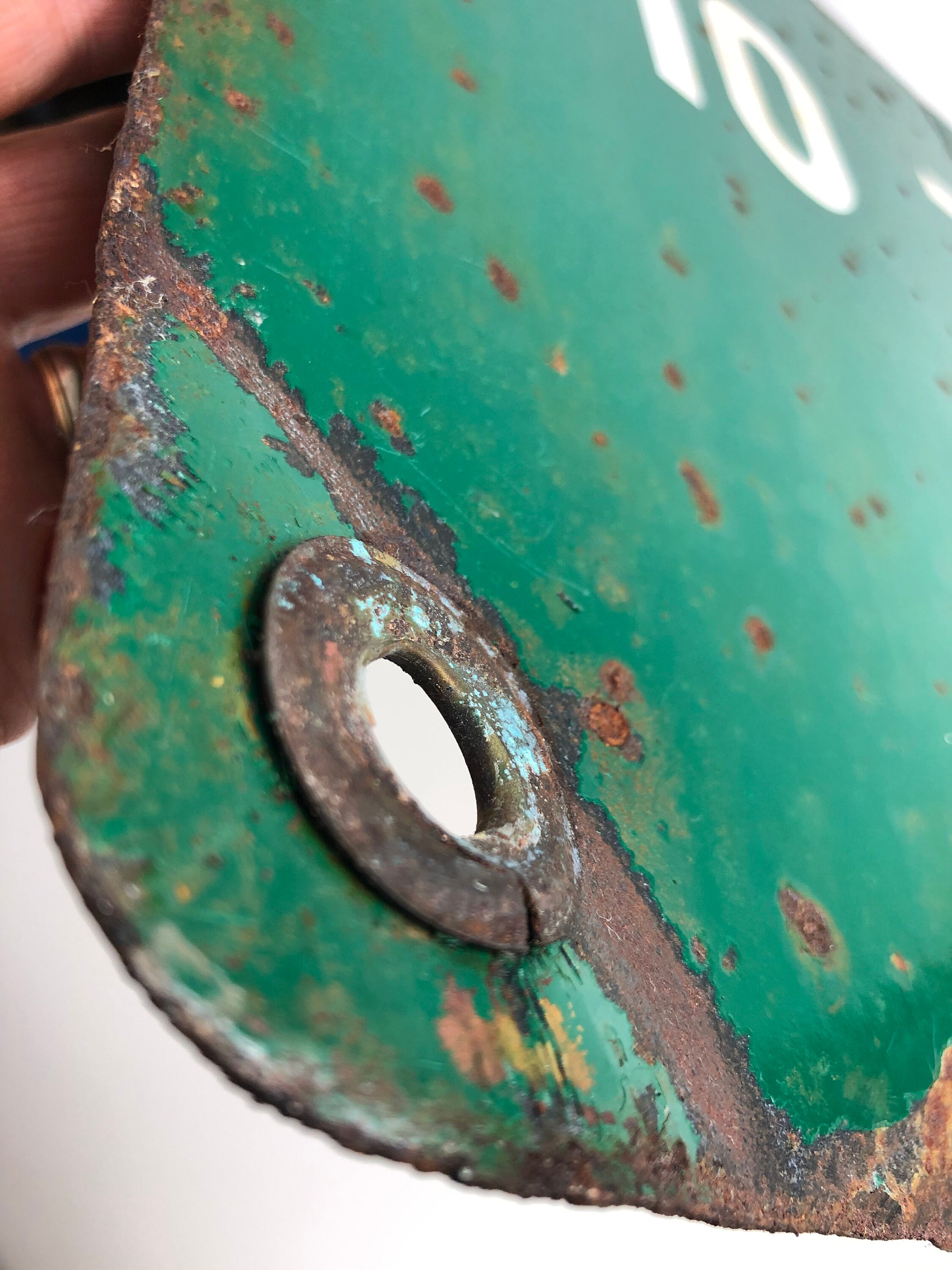 UNIQUE Industrial Porcelain Sign 10 Ton Crane From Johnstown | Etsy