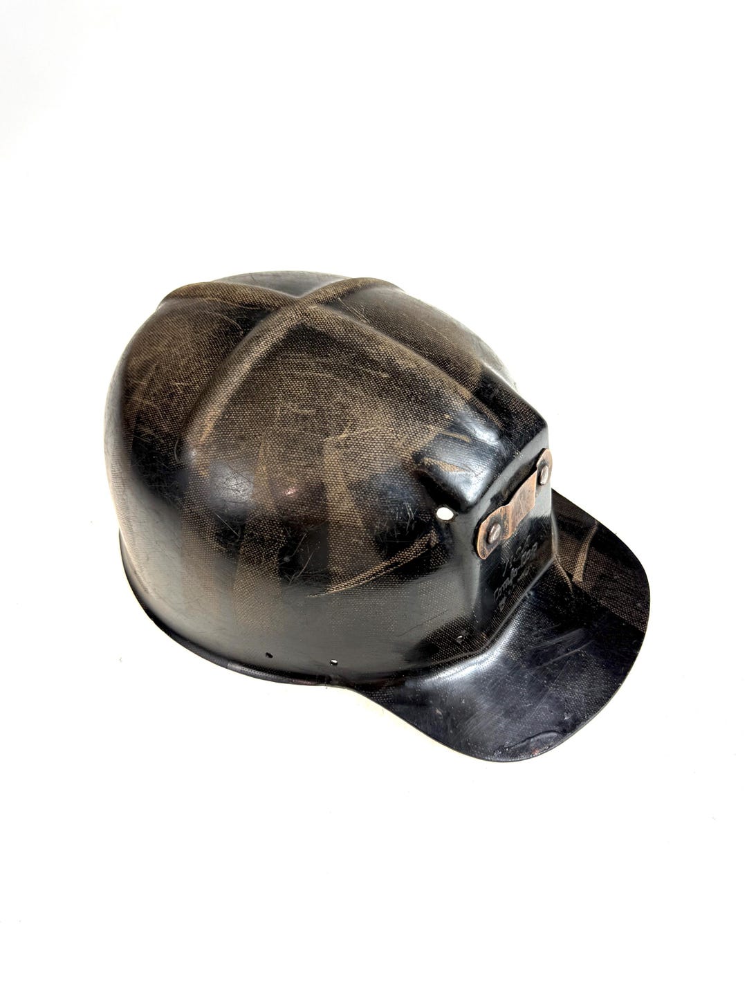 NICE!! Vintage MSA Comfo Cap Tiger Stripe Large L2 Low Vein Design ...