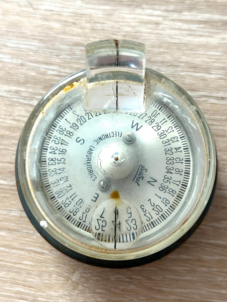 Vintage Sestrel Marine Boat Compass - Made in England - FREE SHIPPING ...