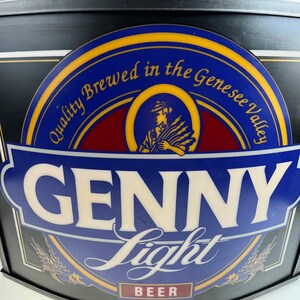 Vintage HARD to Find!! GENNY LIGHT Beer Quality Brewed in the Genesee ...