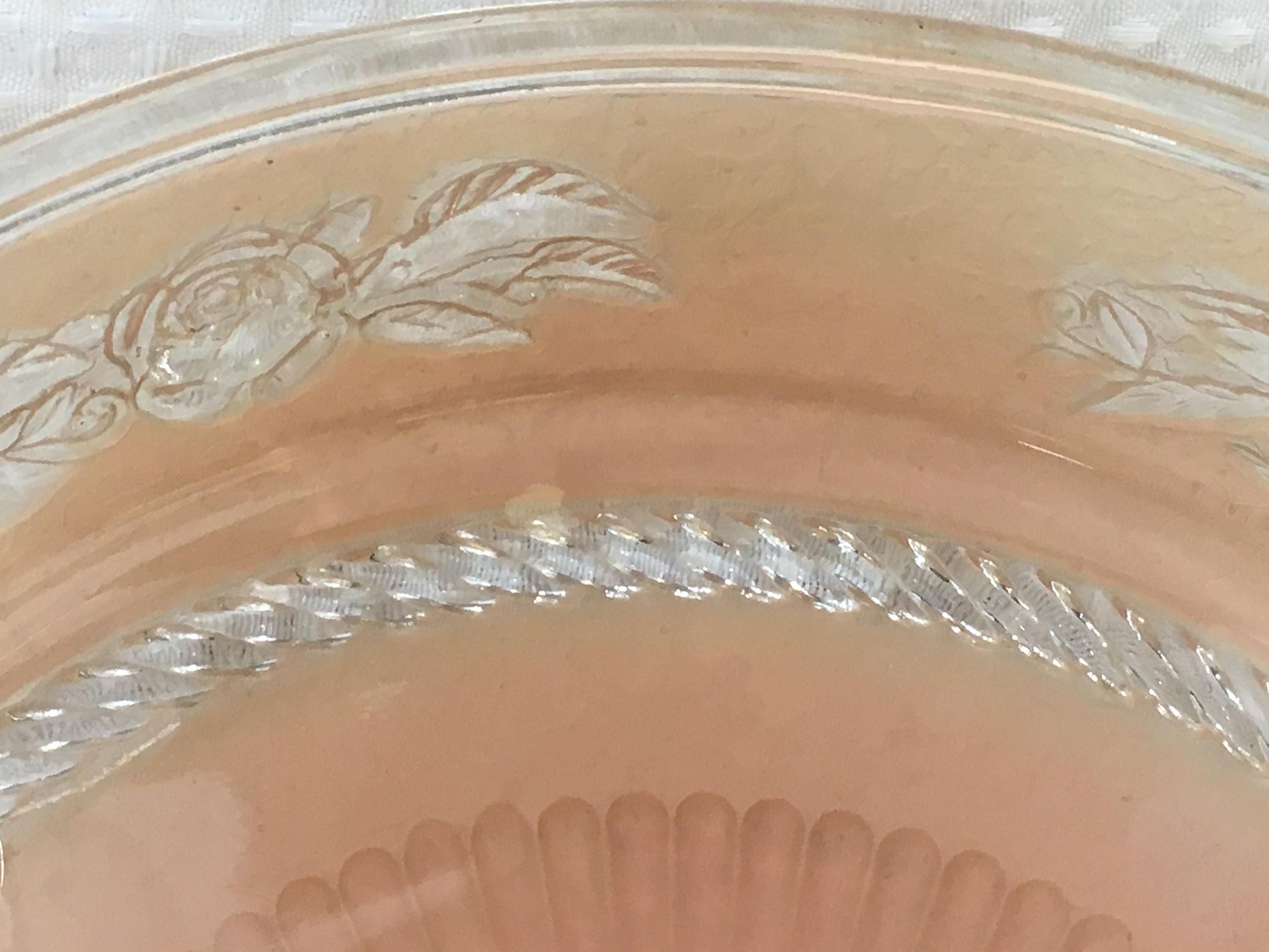 Beautiful Vintage 1930s 1940's Glass 3 Pull Ceiling - Etsy