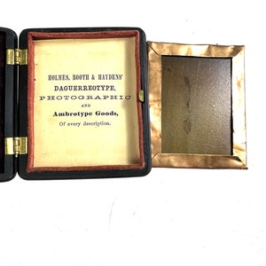 BEAUTIFUL! RARE! Civil War Officer Tintype in Holmes Booth & Haydens ...