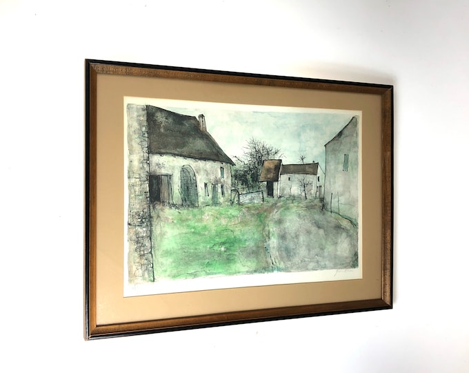 Limited Edition Lithograph by Bernard Gantner - Etsy