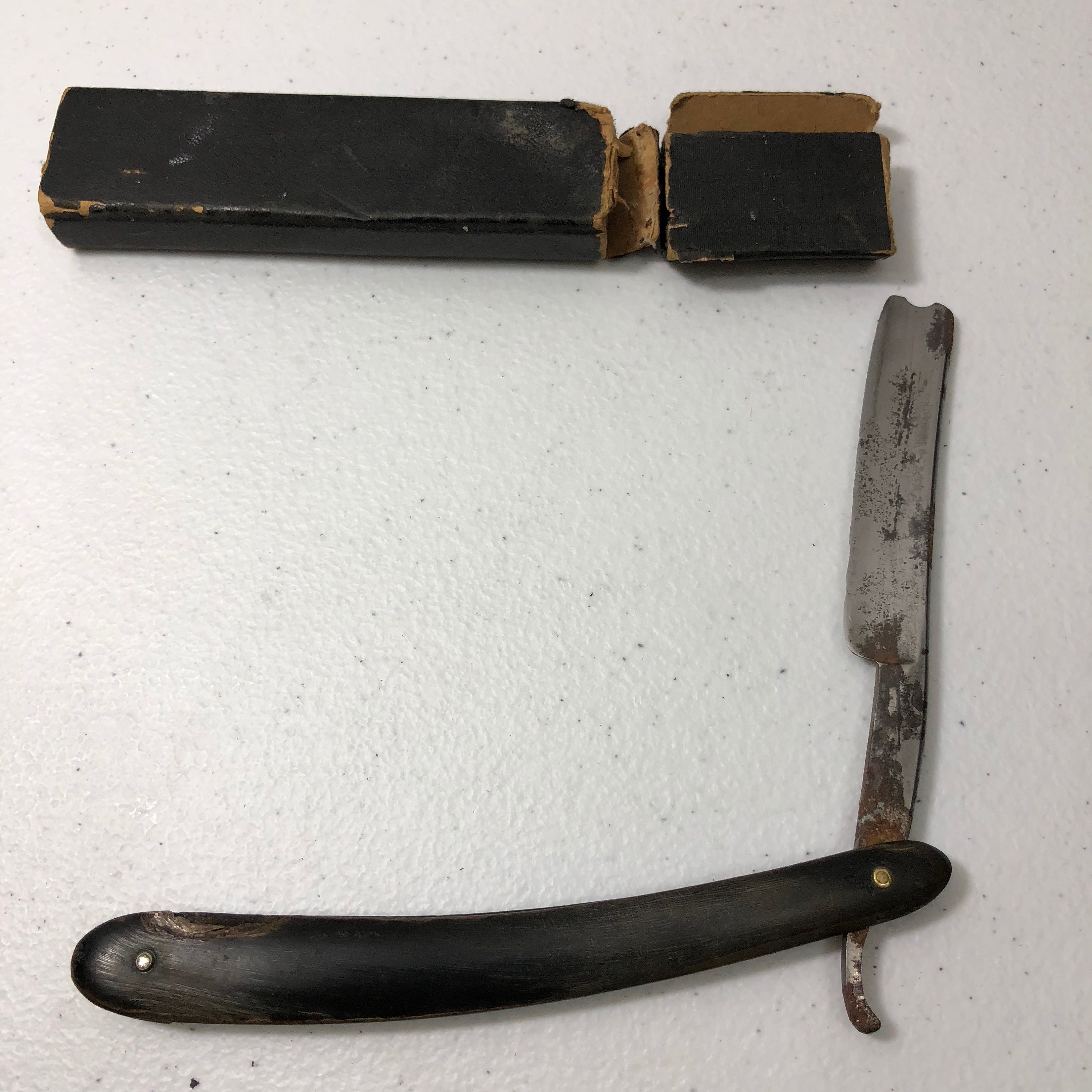 Antique Unmarked Straight Razor Circa 1800's FREE | Etsy