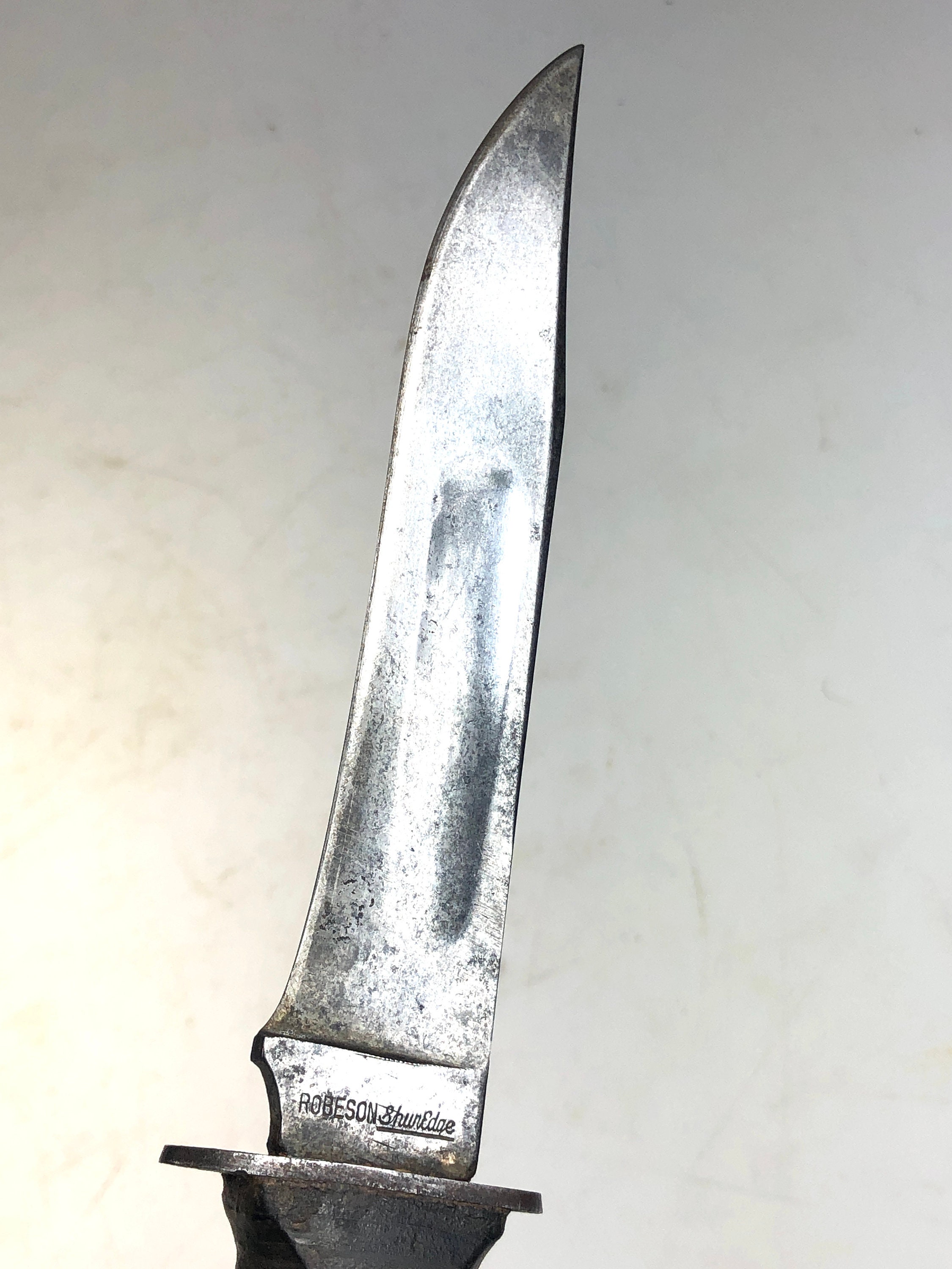 Vintage WW2 WWII Robeson Shuredge USA Military Fixed Blade Knife - FREE ...