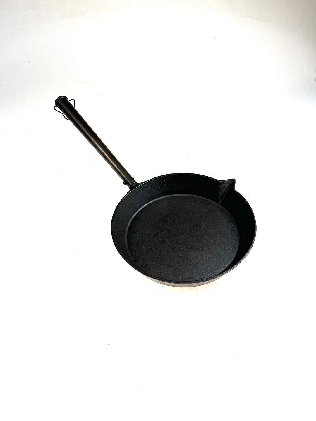 RARE Antique SWAIN Cast Iron Gypsy Skillet With Long Steel Handle - Etsy