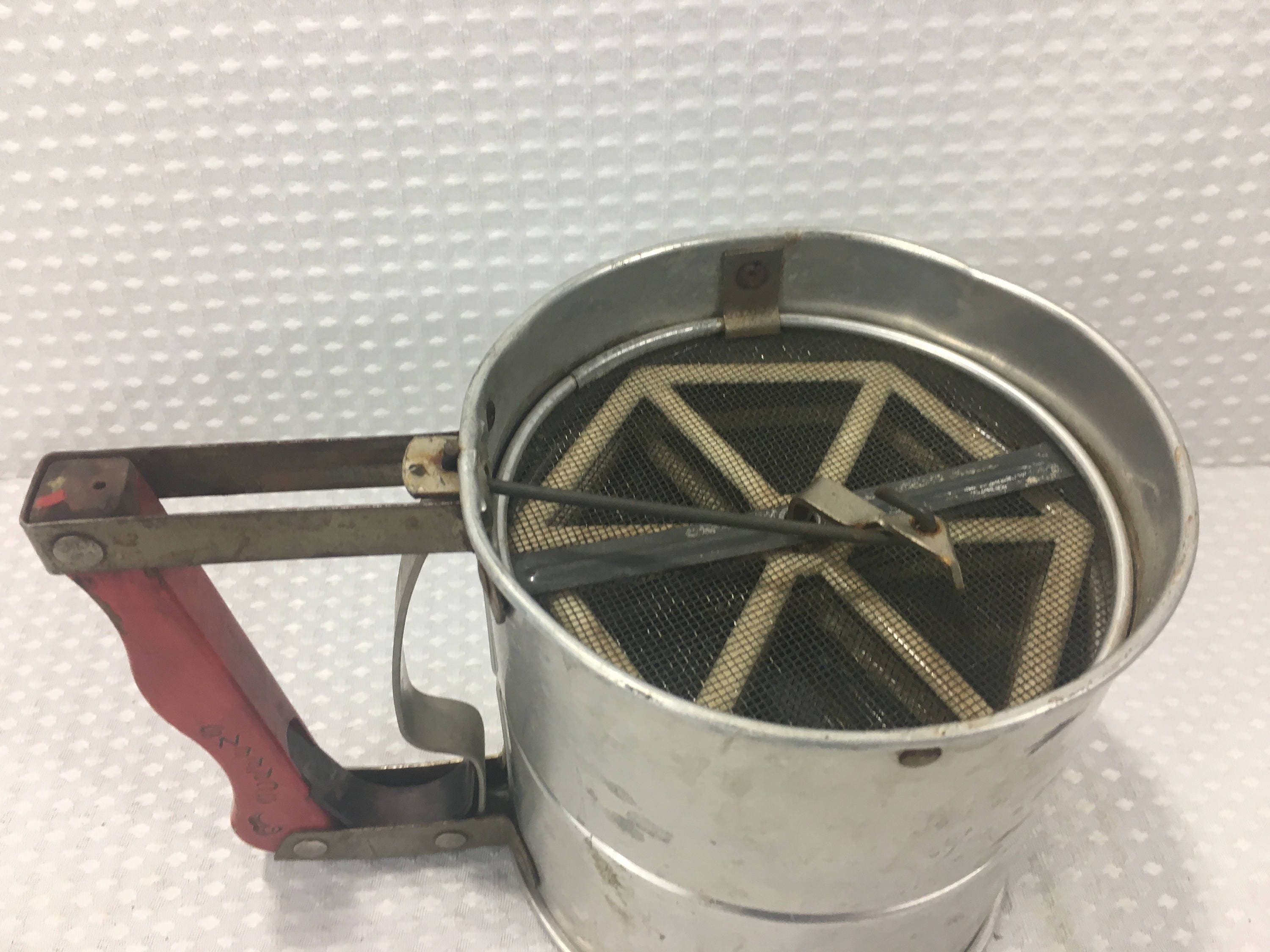 Vintage 1950's Androck Hand-i-sift 3 Screen Flour Sifter | Etsy