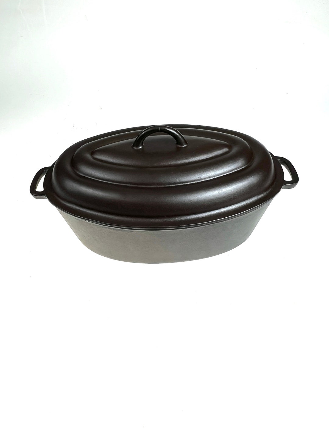 WOW! Vintage the Western Foundry Co. Mi-pet #4 Cast Iron Oval Roaster - Etsy