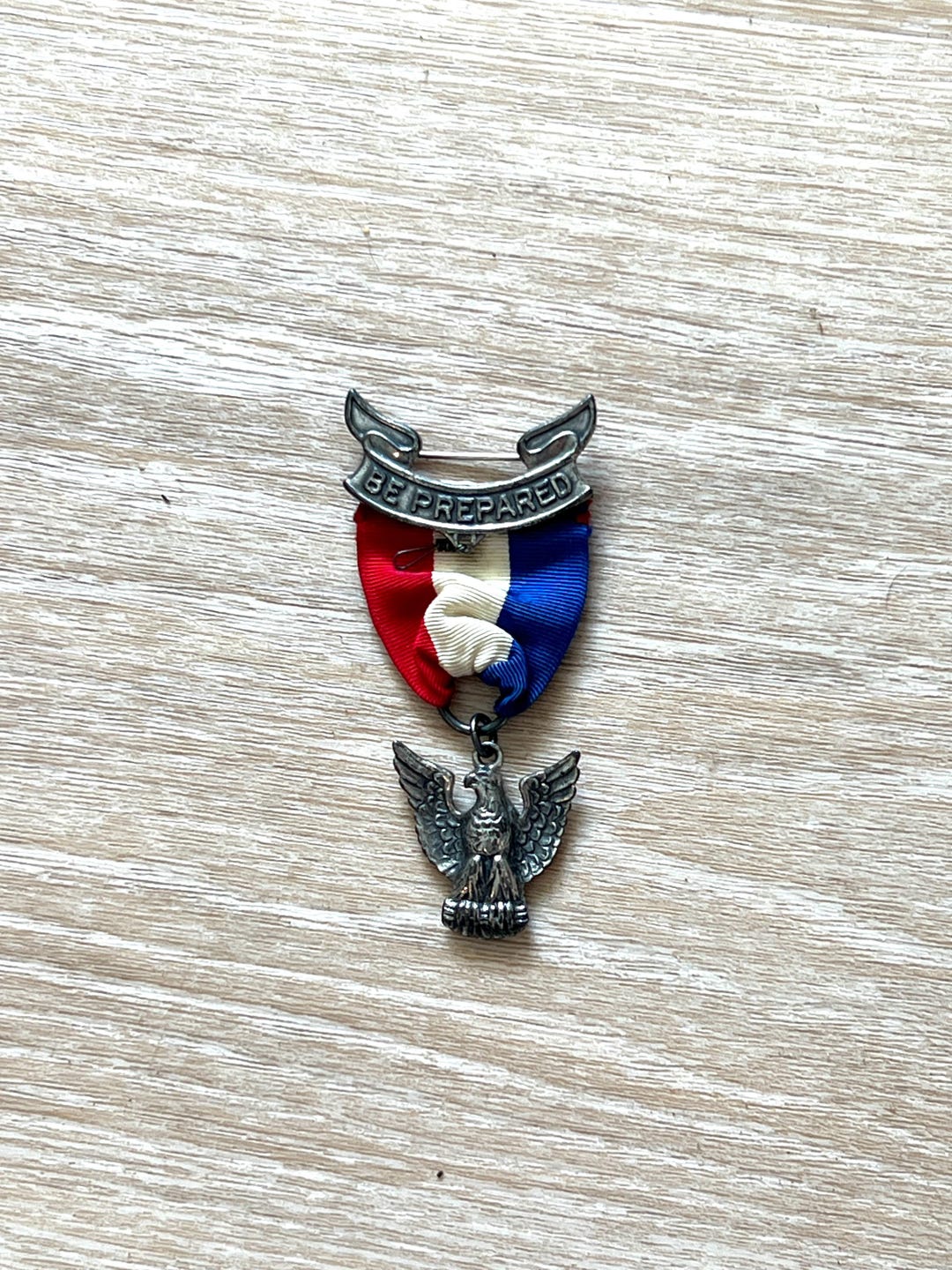 1933 - 1954 Boy Scout BSA Robbins Type 3 Sterling Silver Eagle Scout ...