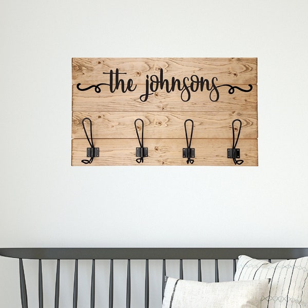 Pallet Coat Rack - Etsy