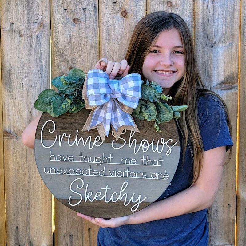 Funny Door Sign - Etsy