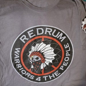 Redrum Gray Logo on Both Sleeves - Etsy