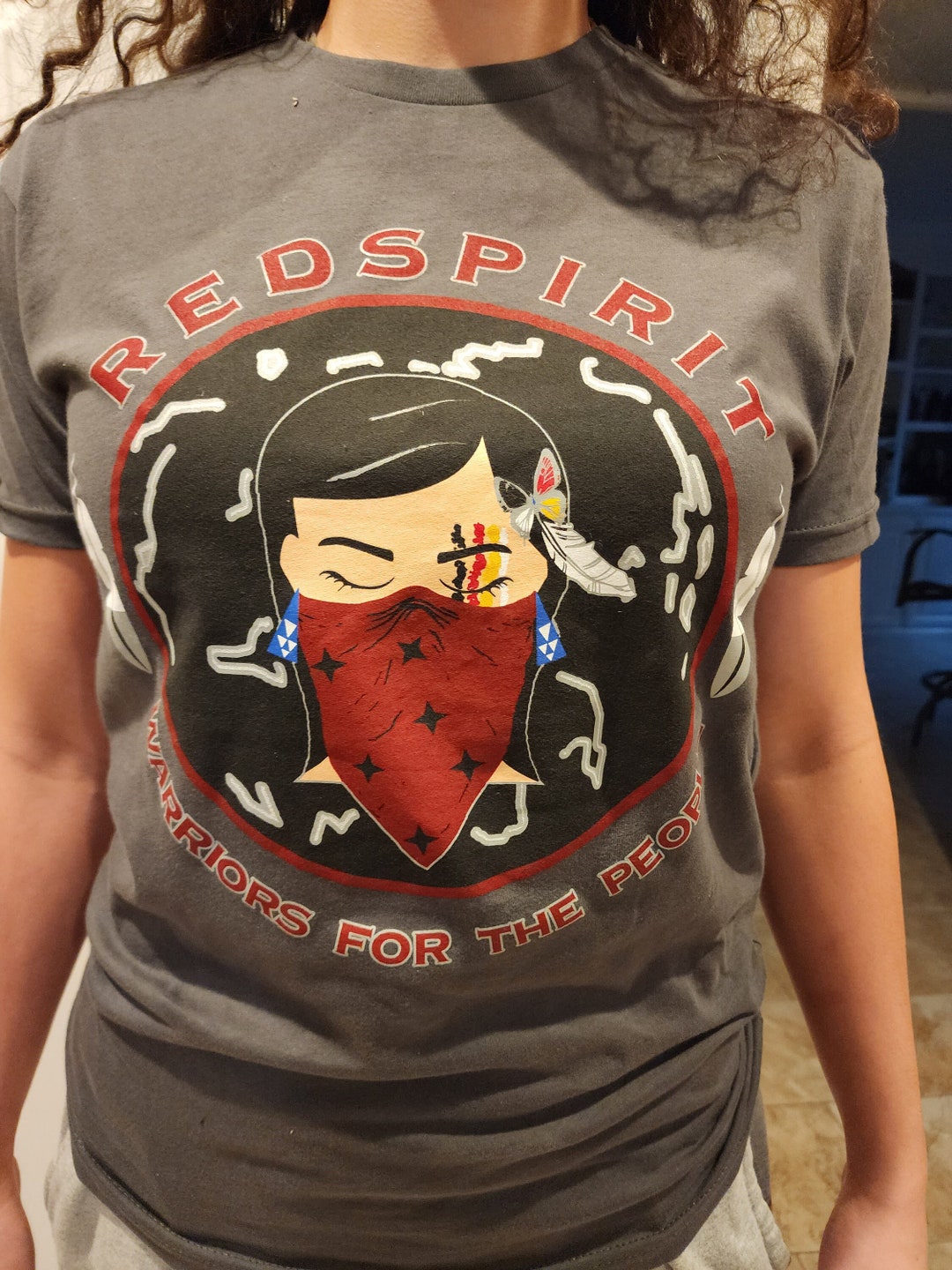 Red Spirit Gray Warriors for the People - Etsy