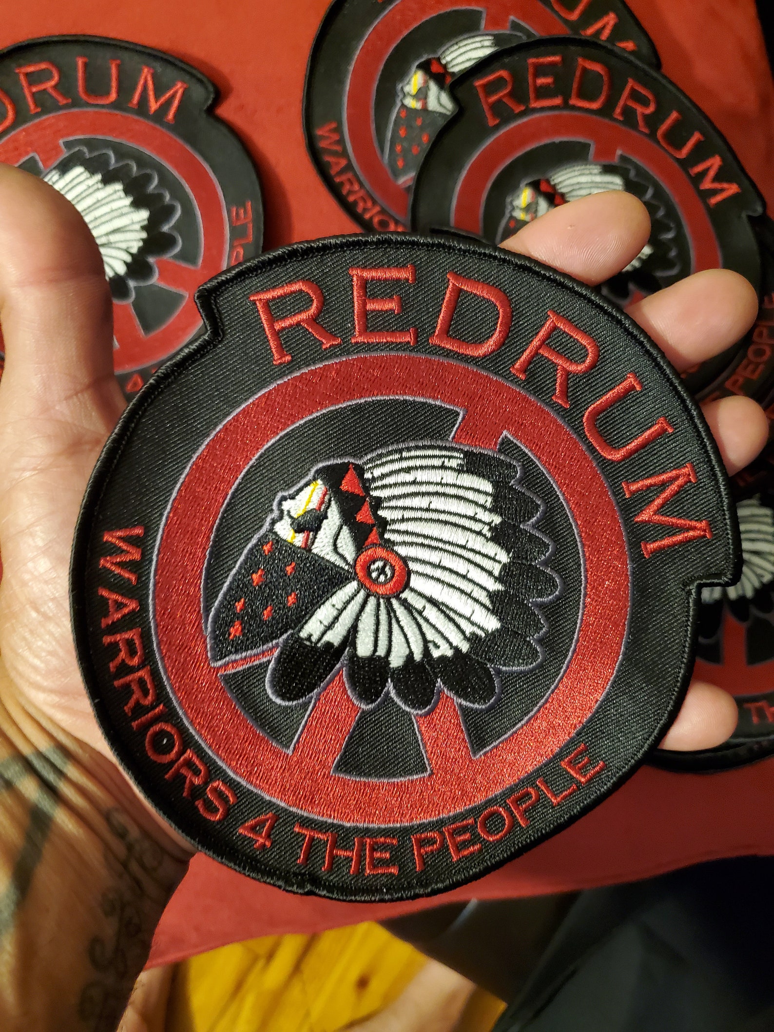 Redrum Support Patches - Etsy