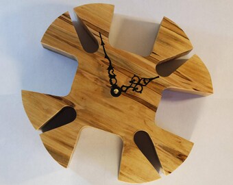 Exotic wood clock | Etsy
