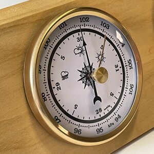 Weather Station Desktop Barometer Hygrometer Thermometer - Etsy