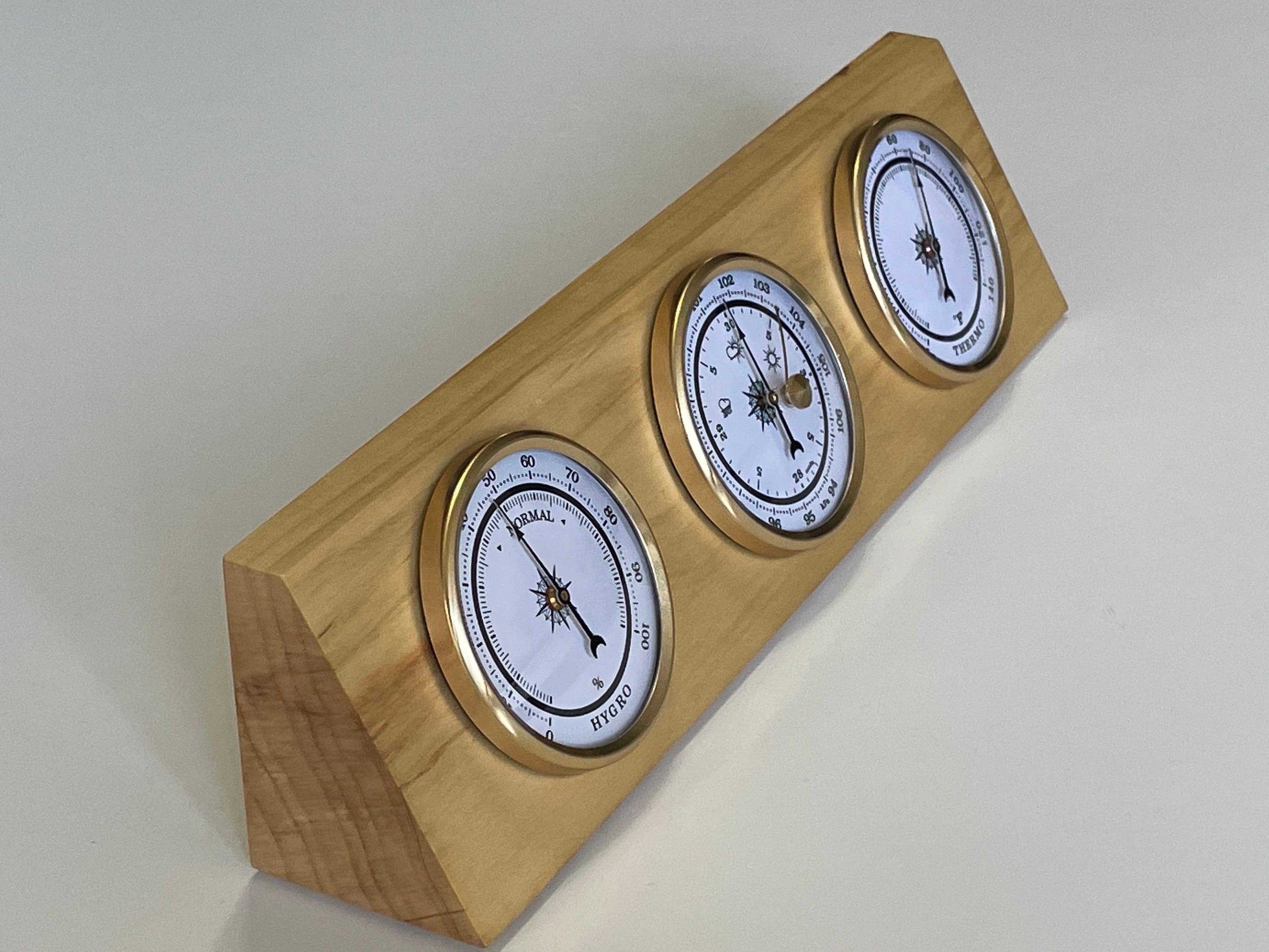 Weather Station Desktop Barometer Hygrometer Thermometer - Etsy