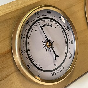Weather Station Desktop Barometer Hygrometer Thermometer - Etsy