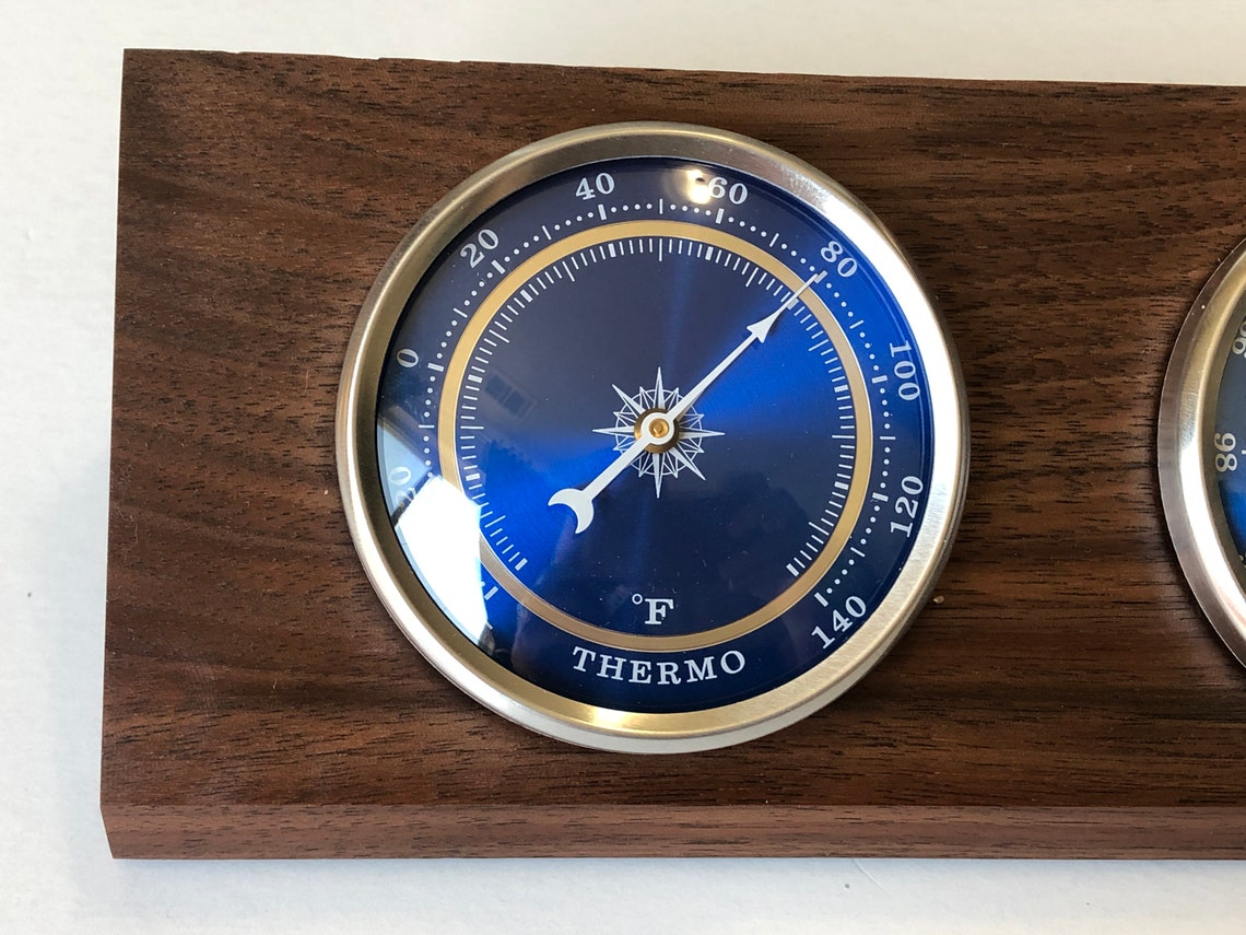 Weather Station Desktop Barometer Thermometer Hygrometer | Etsy