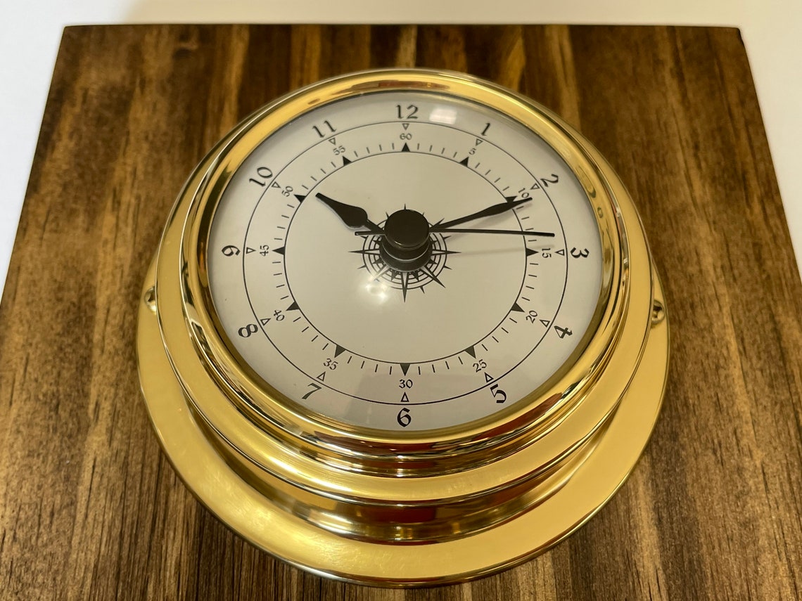 Weather Station Barometer Clock Hygrometer Thermometer - Etsy