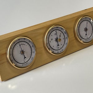 Weather Station Desktop Barometer Hygrometer Thermometer - Etsy