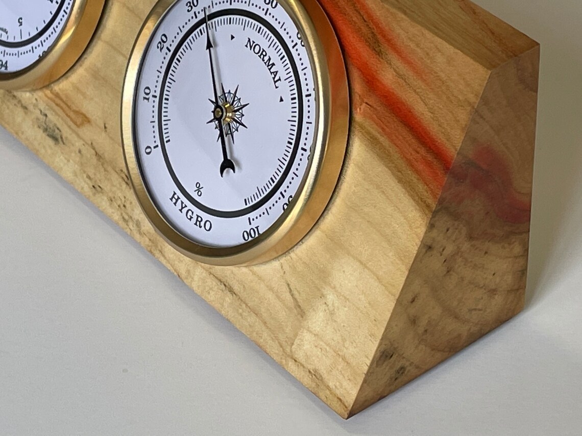 Weather Station Desktop Barometer Hygrometer Thermometer | Etsy