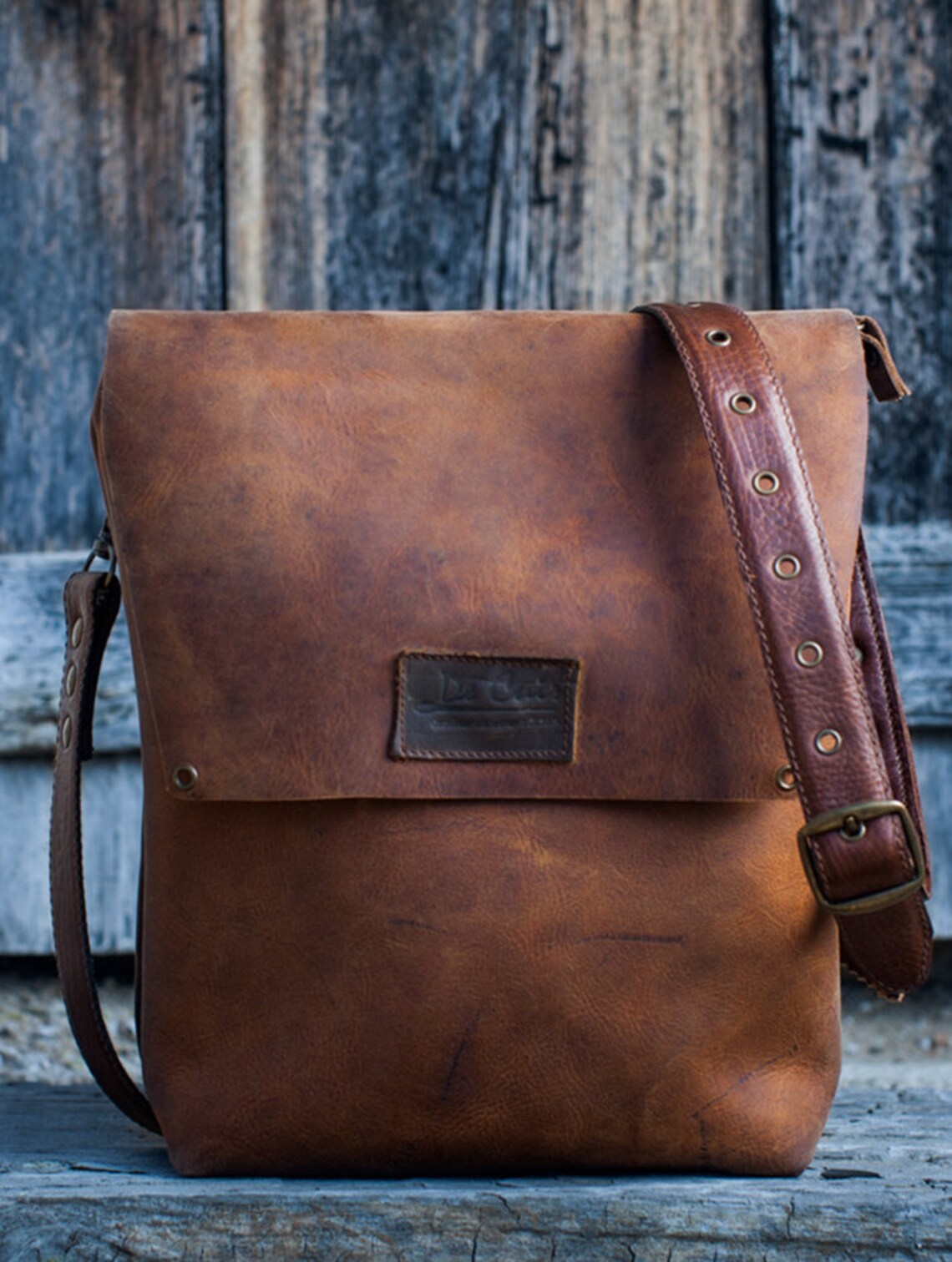 Men's Leather Bag Leather Messenger | Etsy