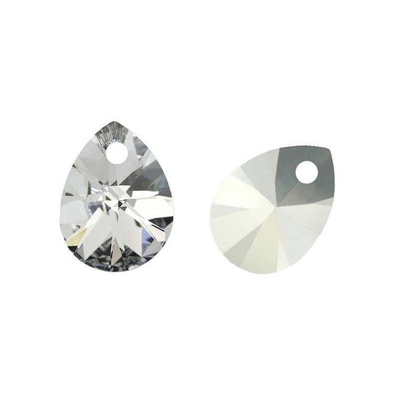 Swarovski 6128 Mini Pear Crystal CAL 12mm Crystal Swarovski - Etsy