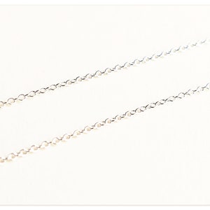 1mm Anchor Silver Chain 925 Celebrity Chain 40cm 45cm 50cm 55cm 60cm ...
