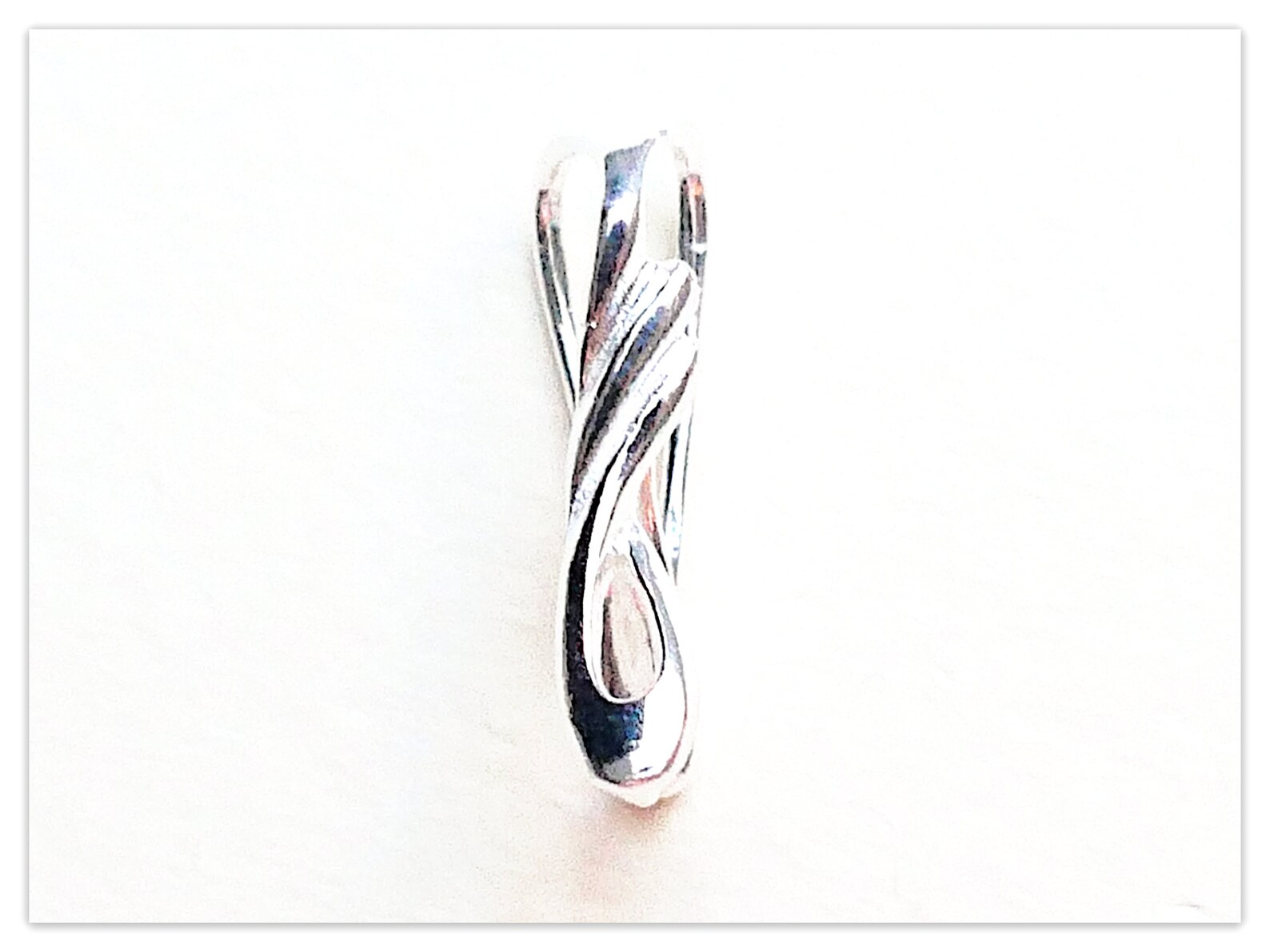 Silver Bail Sterling Silver Bail Sterling Silver Pendant - Etsy