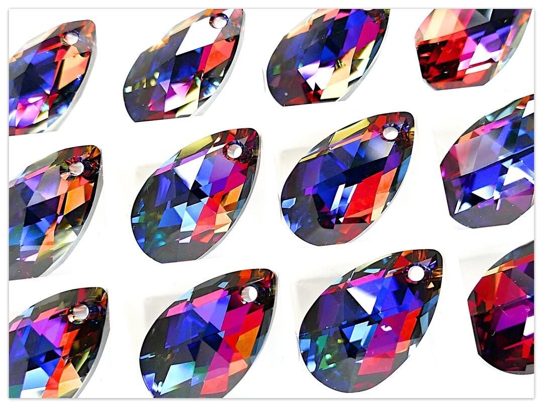 Swarovski 6106 Pear Shaped Volcano Swarovski Drop Crystal 16mm Crystal ...