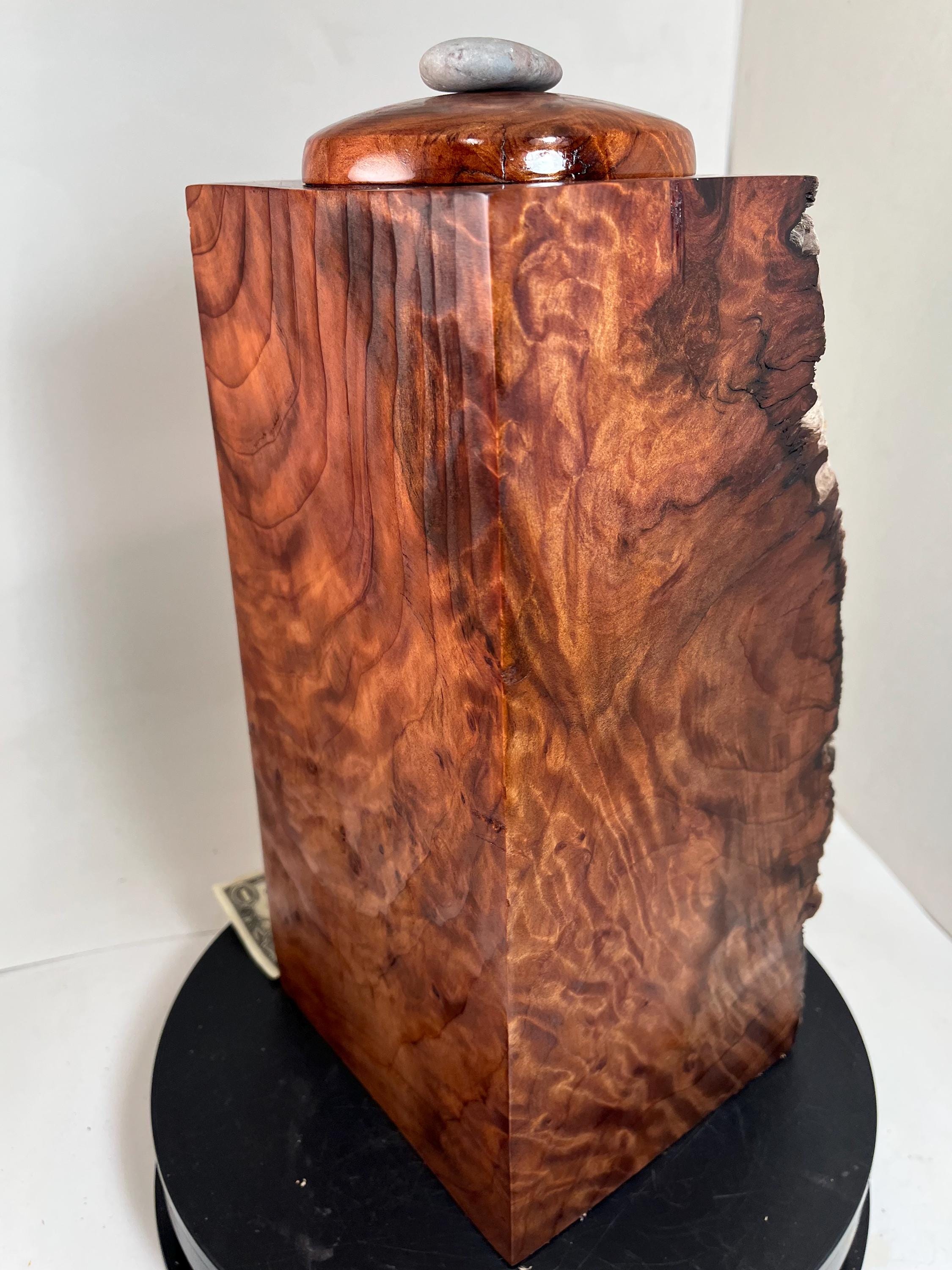 Redwood Burl Cremation Urn ( 200 Cubic Inches) - Etsy