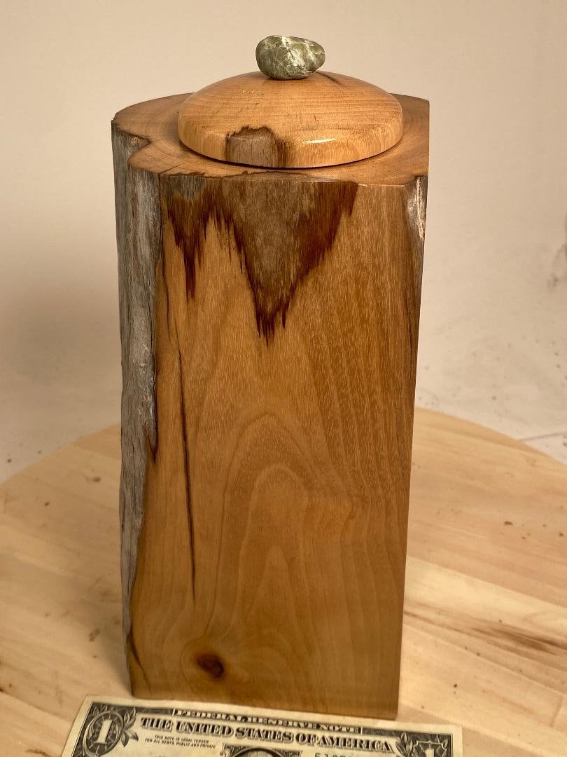 Medium Blonde Myrtle Wood Driftwood Urn Urns for Human Ashes - Etsy