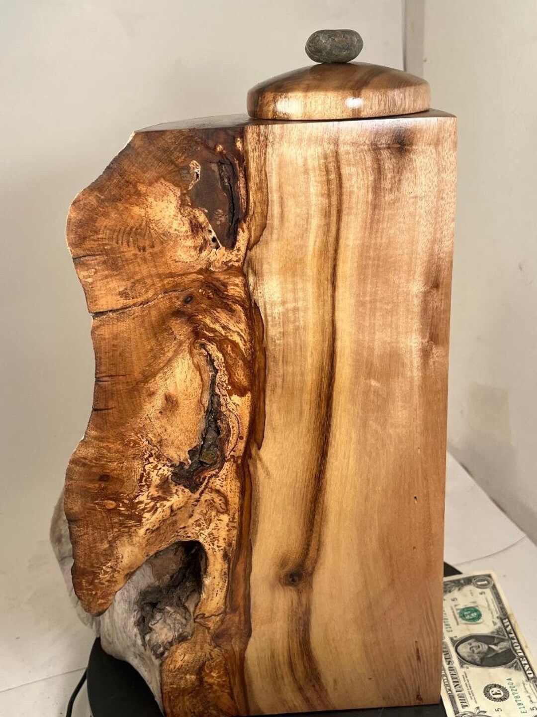 Myrtle Driftwood Cremation Urn, Multi Directional Grain Patterns,urns ...