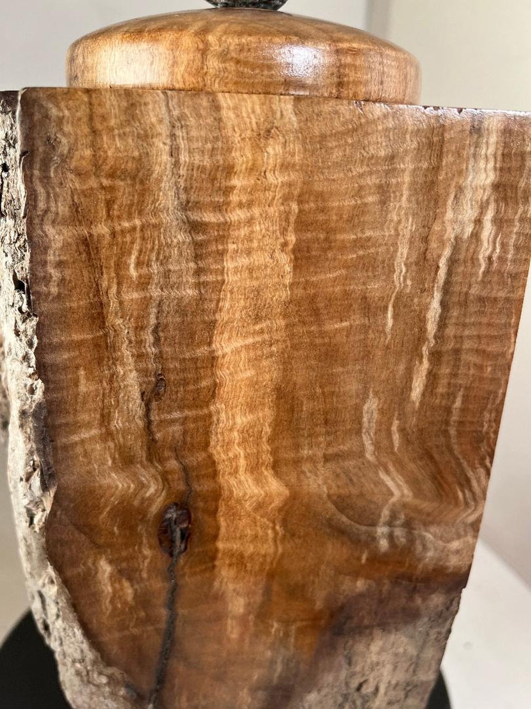 Spalted Maple Driftwood Cremation Urn, Urns for Human Ashes, Unique ...