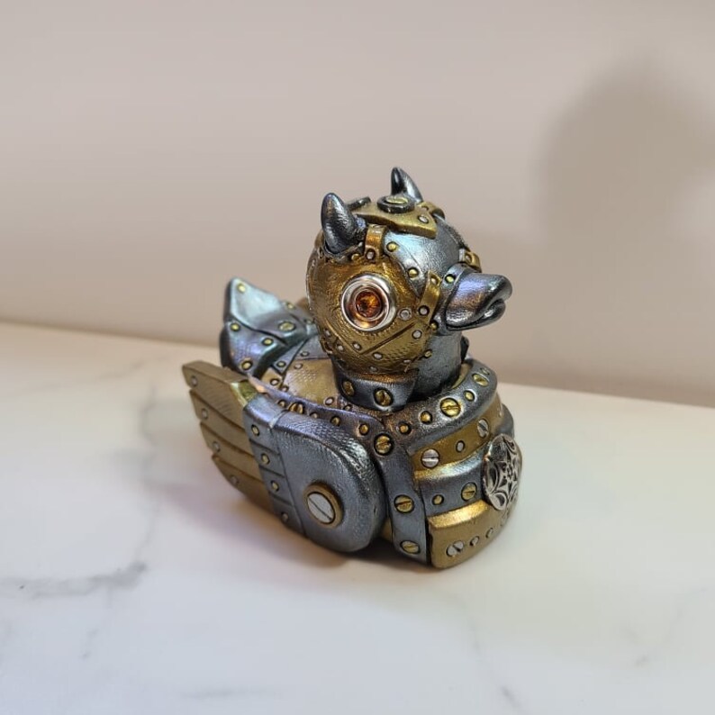 Steampunk Devil Duck Sculpture - Etsy