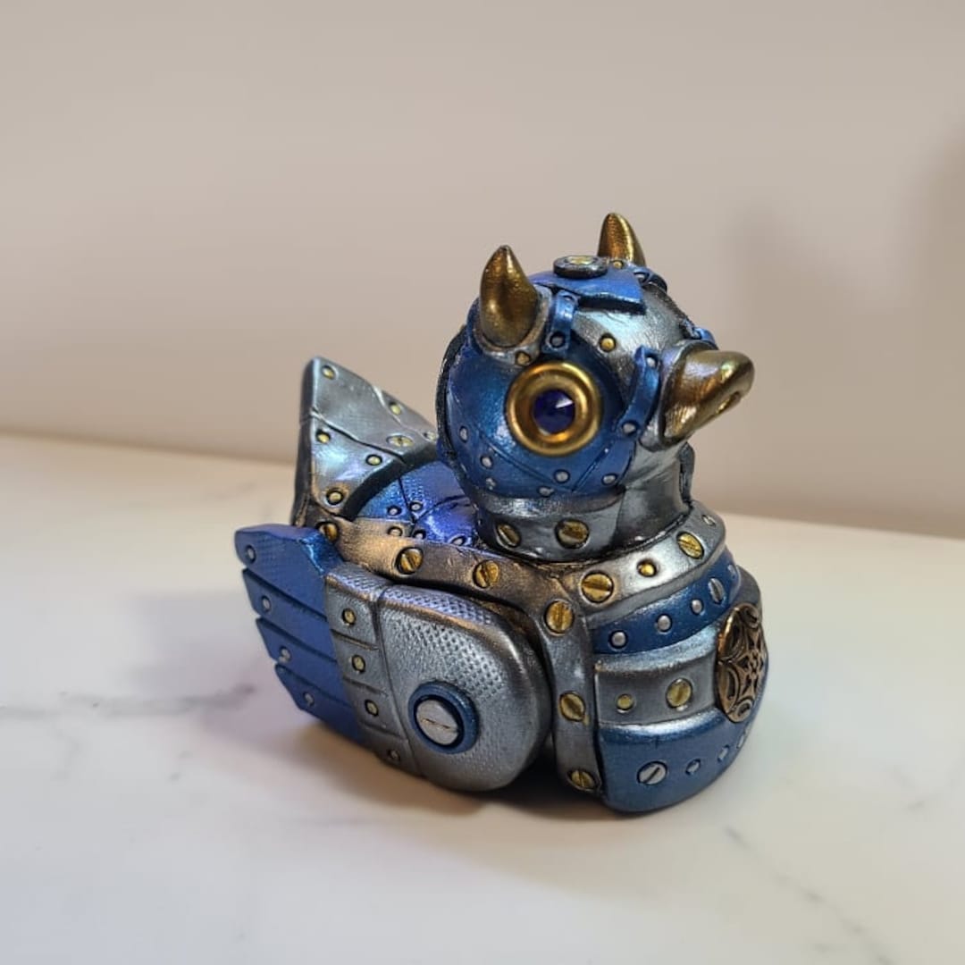 Steampunk Devil Duck Sculpture - Etsy