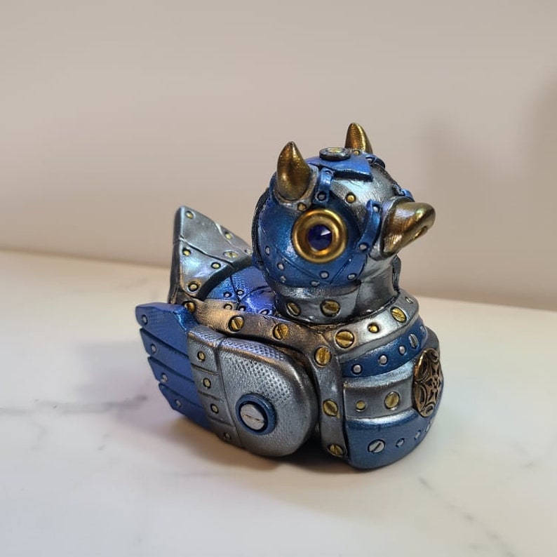 Steampunk Devil Duck Sculpture - Etsy