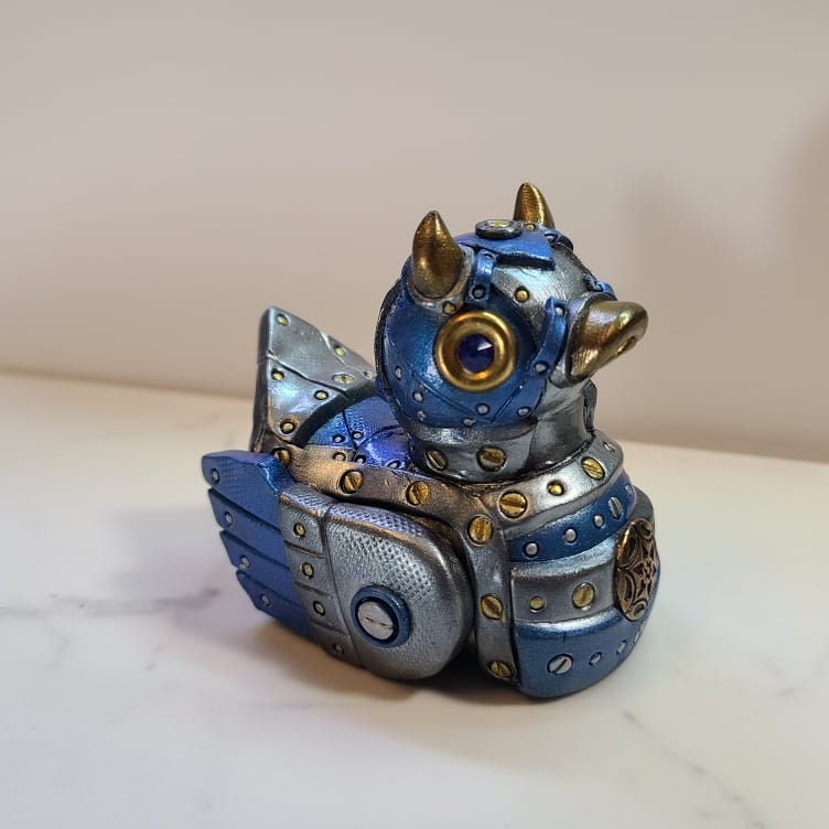 Steampunk Devil Duck Sculpture - Etsy