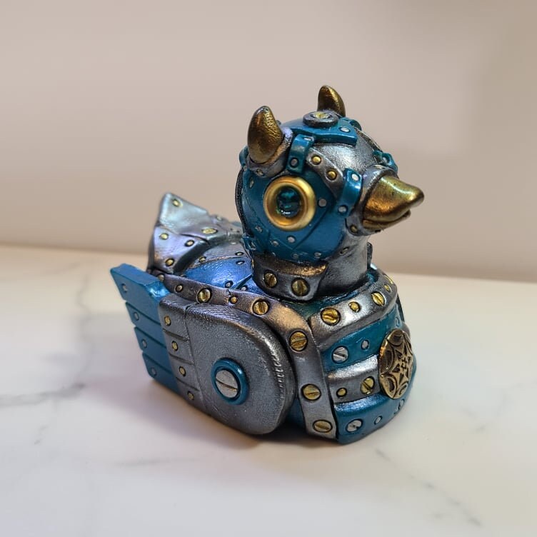 Steampunk Devil Duck Sculpture - Etsy