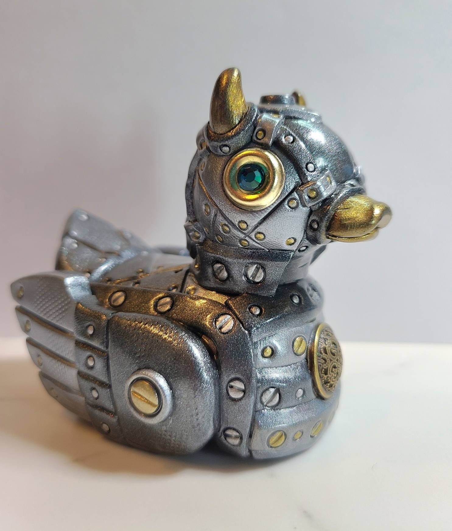 Steampunk Devil Duck Sculpture - Etsy