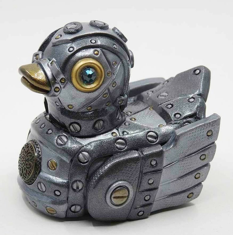 Steampunk Ducks - Sculpture - Etsy