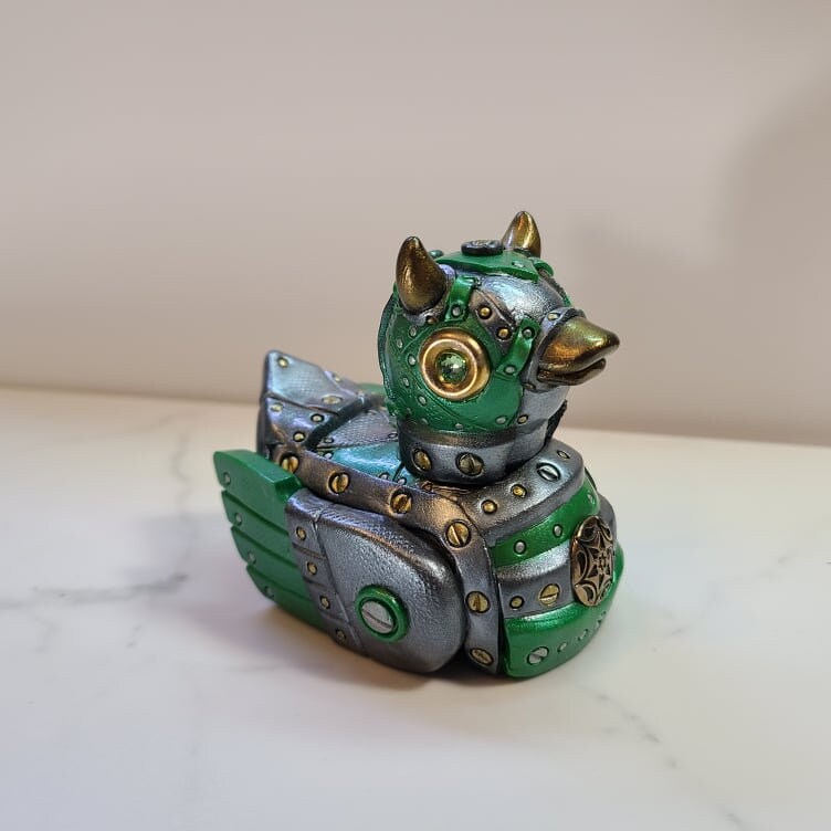 Steampunk Devil Duck Sculpture - Etsy