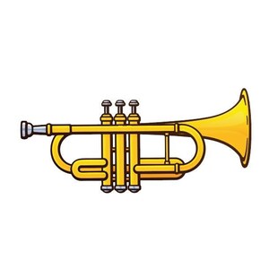 Trumpet Instrument Music Blues Sign Banner Sticker Decal - Etsy