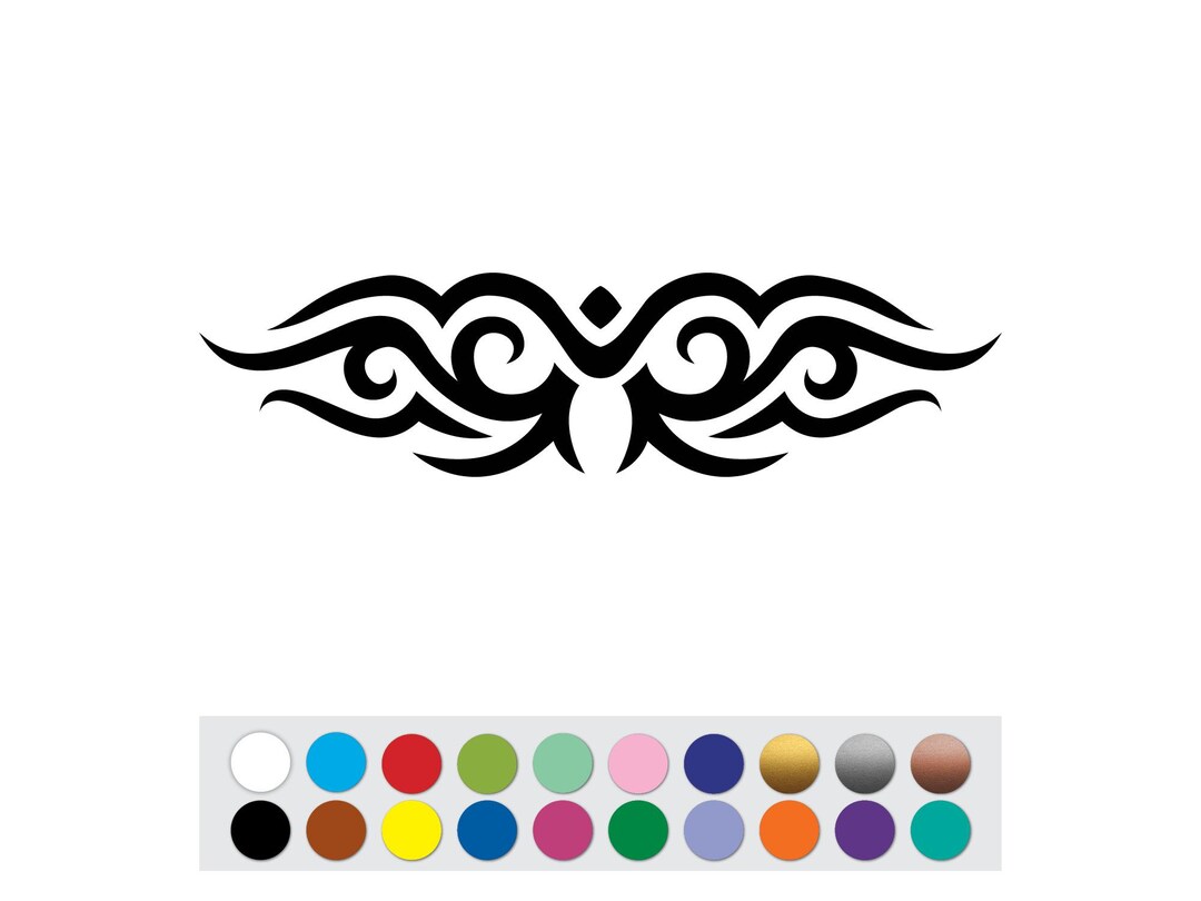 Tattoo Tribal Sign Bumper Sticker Decal - Etsy