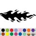 Flame Blaze Fire Tattoo Tribal Sign Bumper Sticker Decal - Etsy